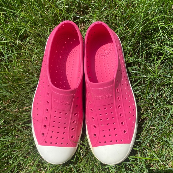 Native | Shoes | Native Jefferson Sneakers Hot Pink J4 | Poshmark